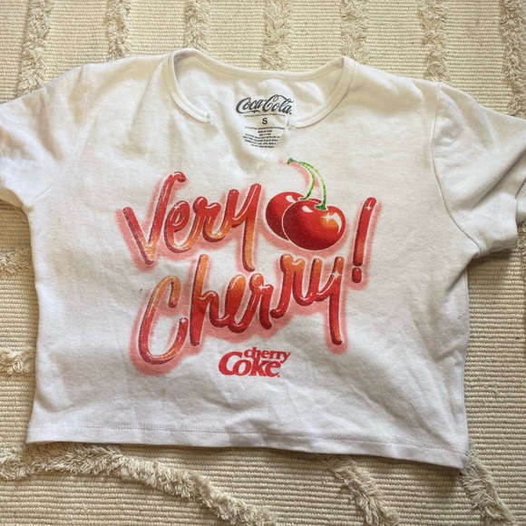 Tops | Coke Very Cherry Crop Top | Poshmark